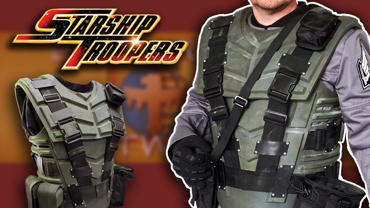 How to Make Starship Troopers Armor out of Foam Free Templates Starship ...