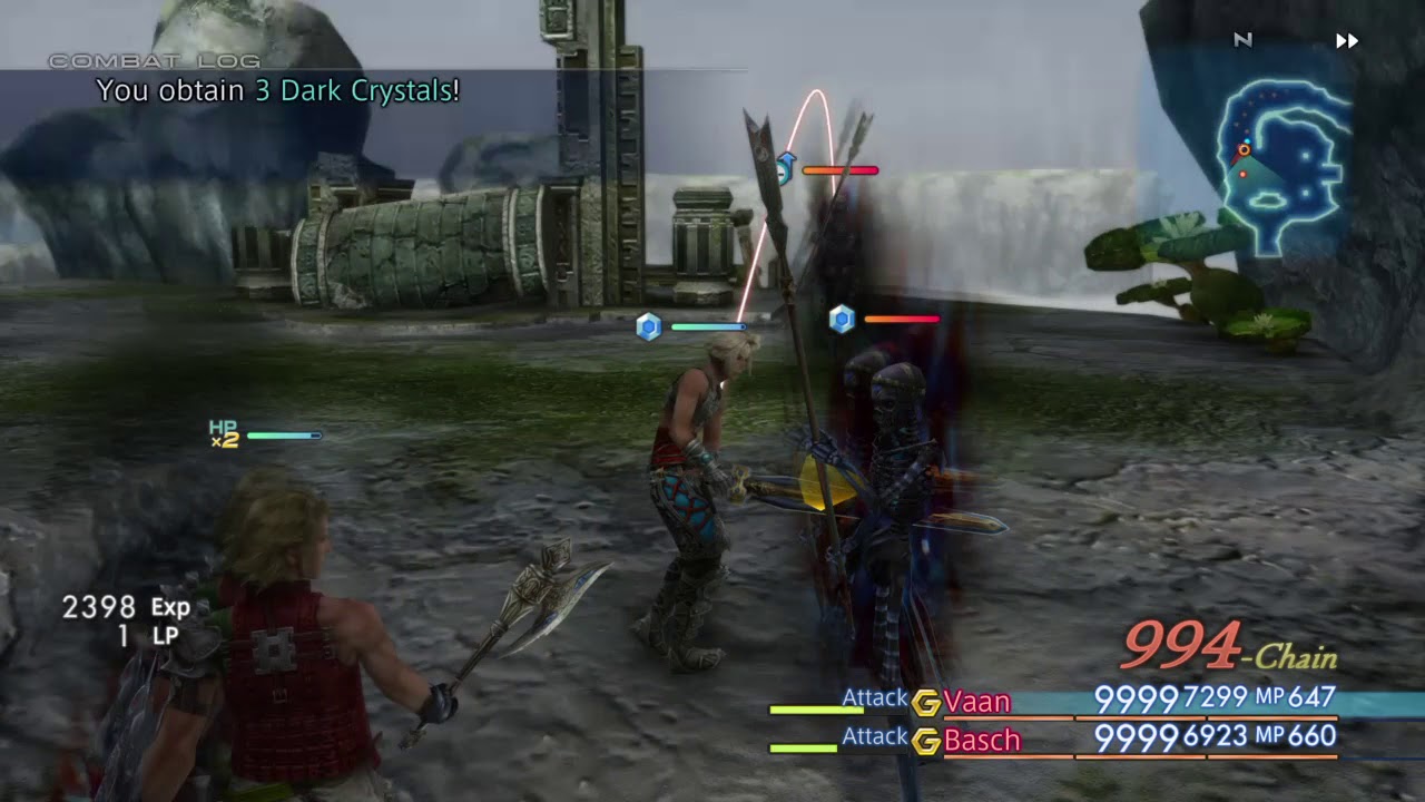 FF12 The Zodiac Age reaching a 999 chain - YouTube
