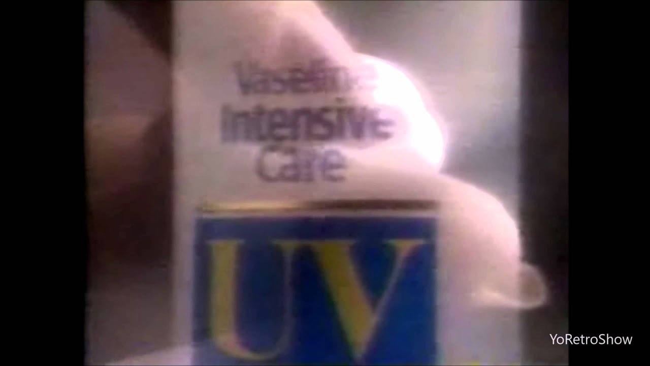 1990's Commercials | Vaseline Intensive Care UV Lotion - YouTube