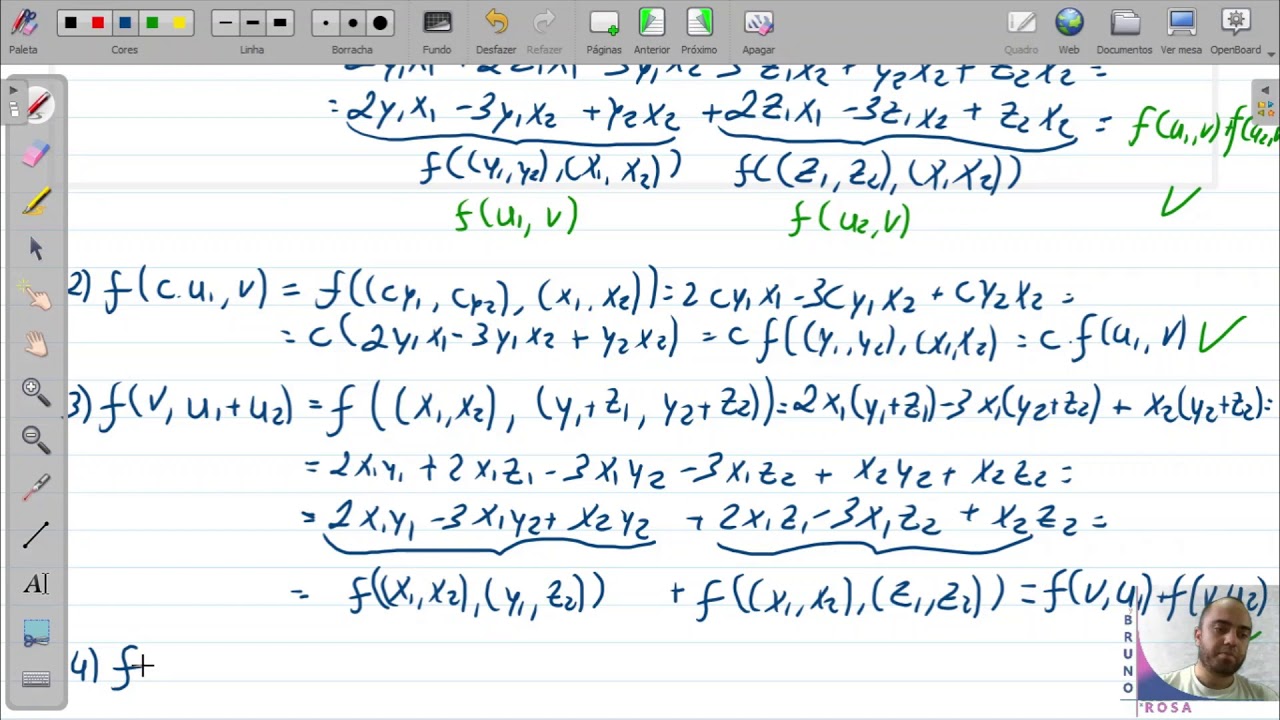 Álgebra Linear - Aula 18 - Formas lineares, bi-lineares e quadráticas ...