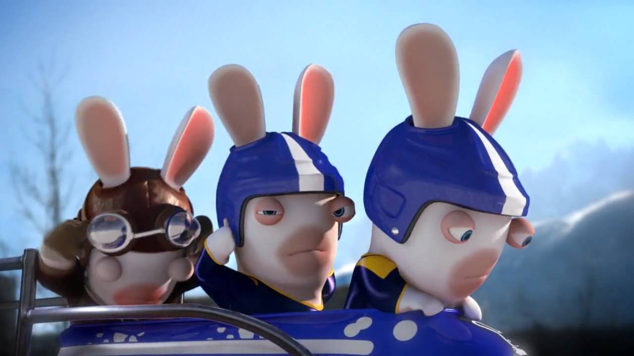 Rabbids - Winter Olympic Games Bobsleigh - YouTube