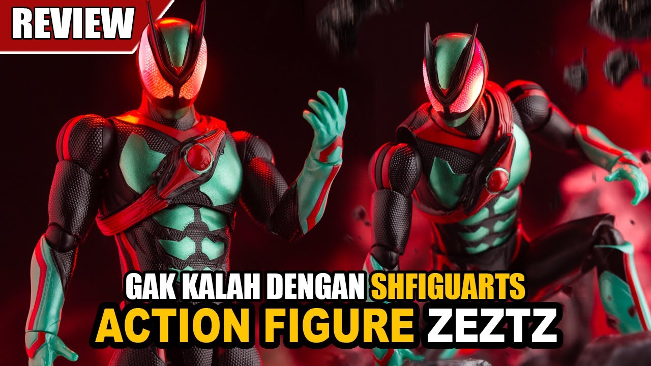 Unboxing & Review Kraf kamen rider Zeztz Mainan Rider yang Lagi Viral ...