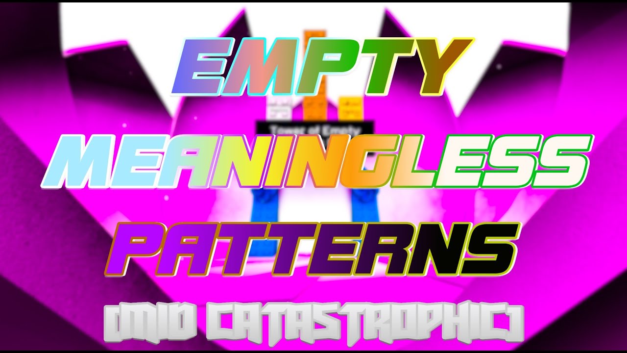 grind for unreal | Tower 3a: Tower of Empty Meaningless Patterns | Stream 27 | PB:F10x3 - YouTube