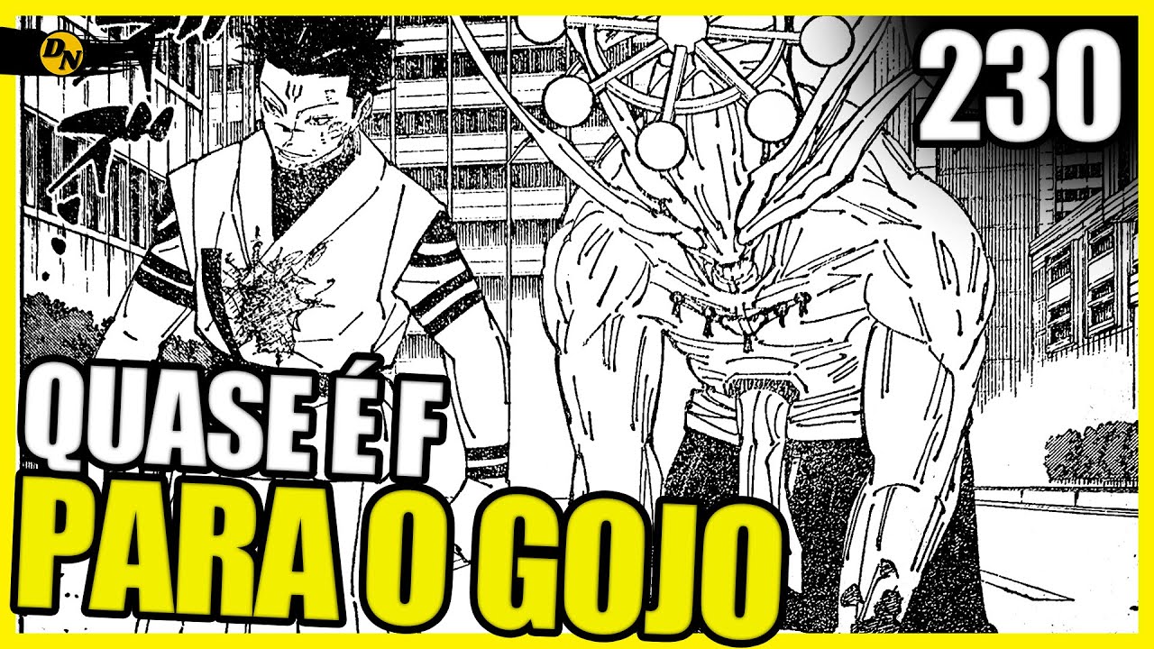 JUJUTSU KAISEN MANGÁ 230 - Satoru Gojo quase é MORTO! - YouTube