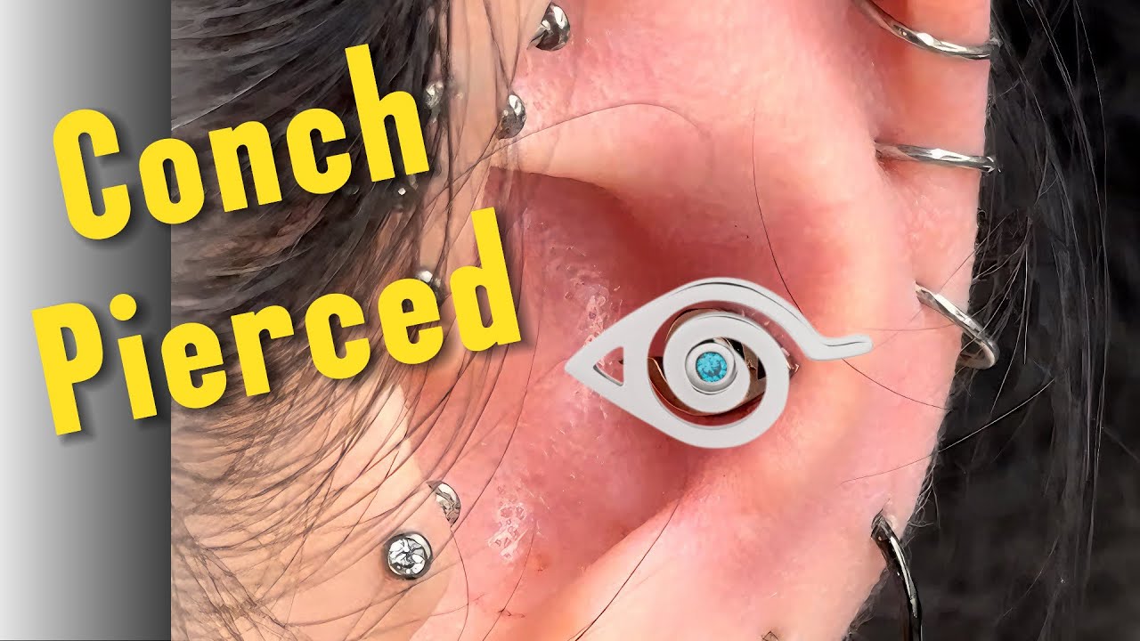Fear No More: The Secret to a Painless Conch Piercing by @dr.piercings ...