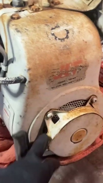 Tecumseh big block double shaft - YouTube