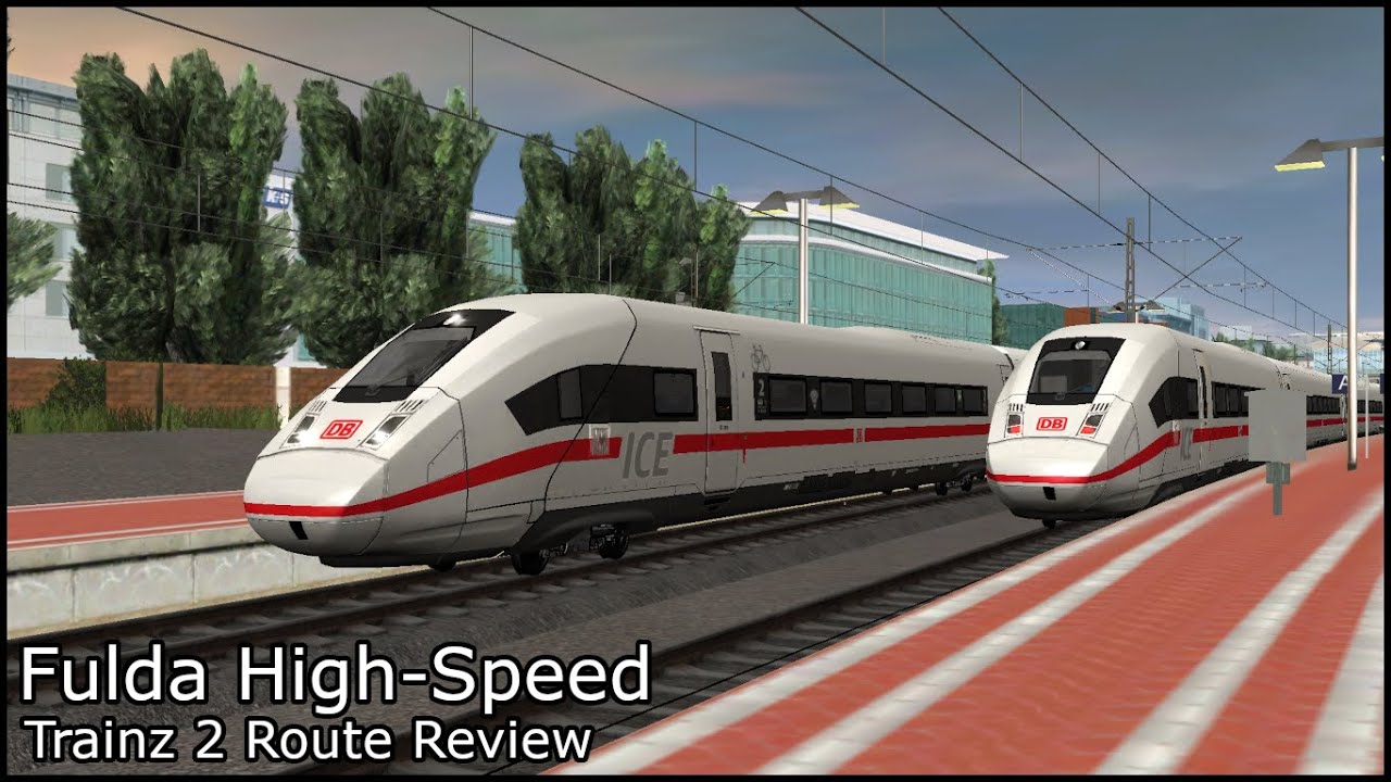 Fulda High-Speed Trainz 2 Route Review - YouTube