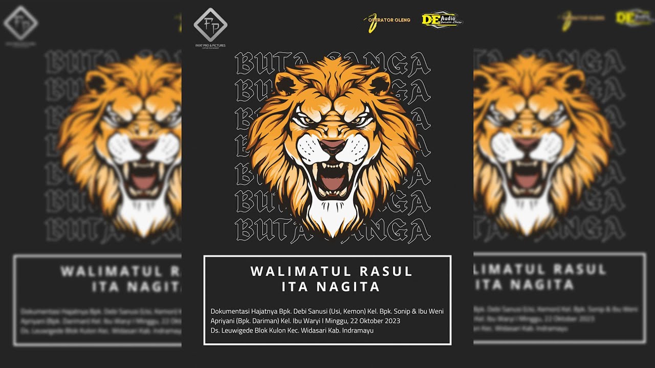 WONG IRENG | LIVE SINGA DANGDUT PUTRA DENAWA (BUTA SANGA) | LEUWIGEDE ...