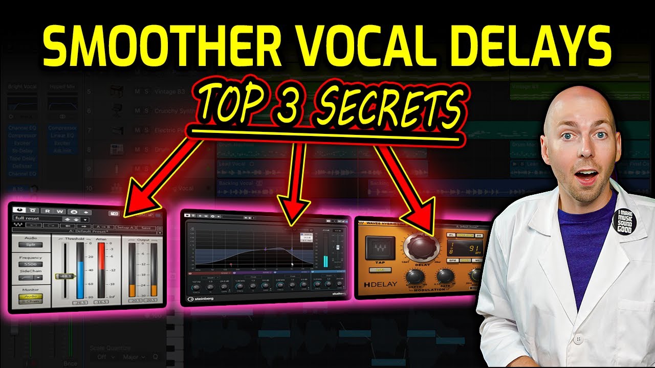 Top 3 Tricks for SUPER SMOOTH Vocal Delays [ANY plugin] - YouTube