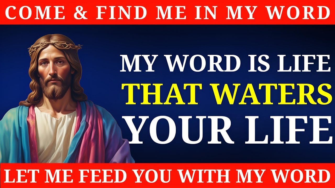 GOD MESSAGE "SEEK ME IN MY WORD"- LEAN INTO ME (God's Message Today ...