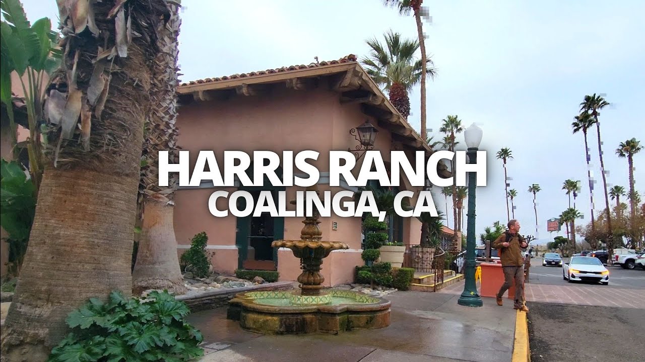Exploring Harris Ranch in Coalinga, California USA Walking Tour # ...