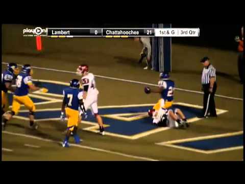Chattahoochee's #21 Chase Nelson 3 yd TD - YouTube