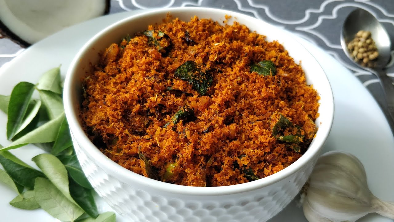 5 min లో చేసుకోగలిగే పచ్చికొబ్బరి తో వేపుడు | అన్నం లోకి చాలా రుచిగా ...