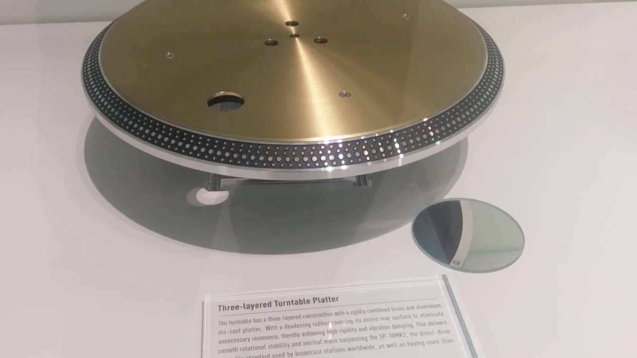 Technics Turntable parts 2016 SL1200G - YouTube