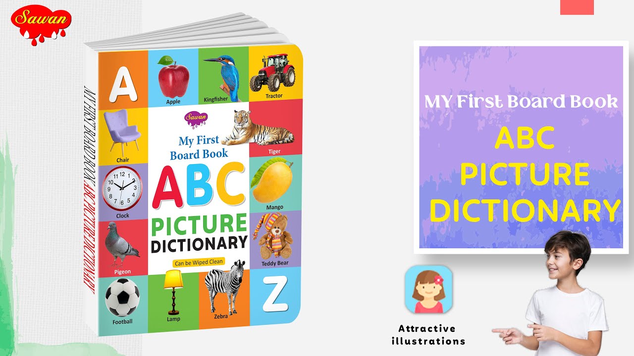 ABC Picture Dictionary-My First Board-book - YouTube