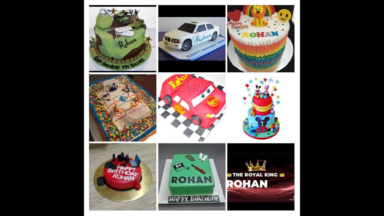 happy birthday Rohan/birthday wishes for Rohan name/ cack with Rohan ...
