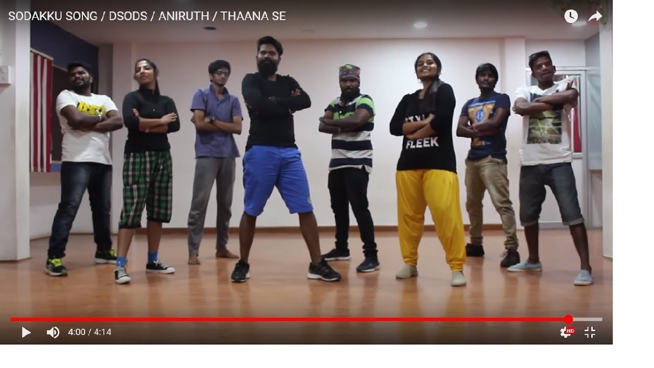 SODAKKU SONG / DSODS / ANIRUTH / THAANA SE - YouTube
