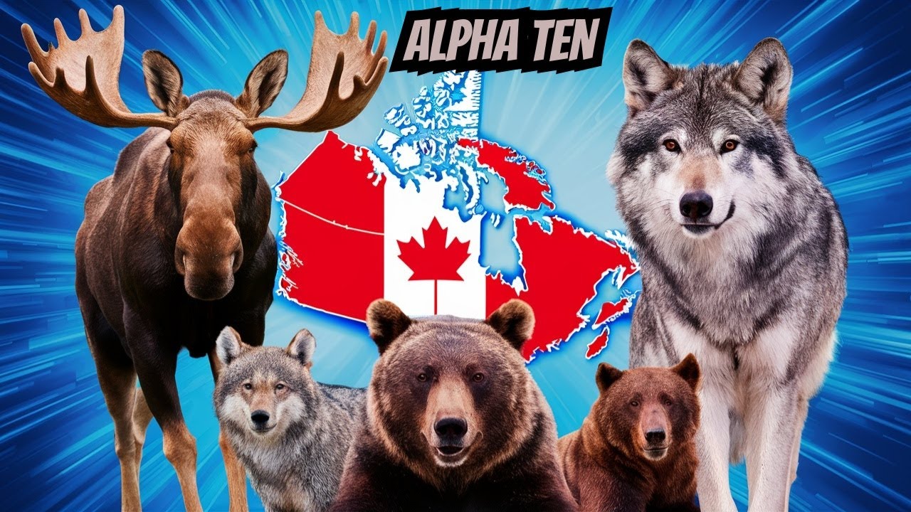 Meet the TOP 10 Most FEARSOME Canadian Wild Animals - YouTube