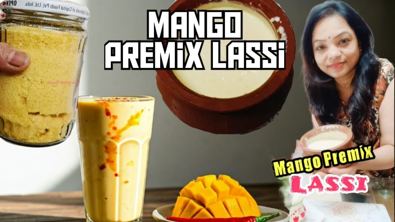 🔴 Mango Premix Lassi Recipe 🔴 Nilams Cook book is live - YouTube