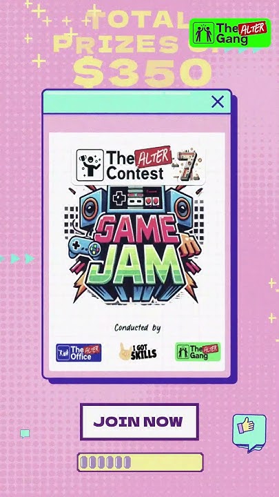 Join our Game Jam & win exciting prizes worth $350 #gamejam #unity #unrealengine - YouTube