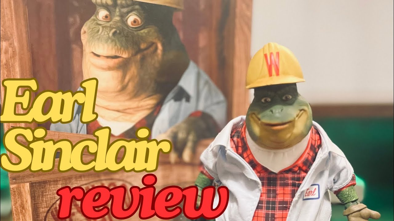Earl Sinclair NECA Review! - YouTube