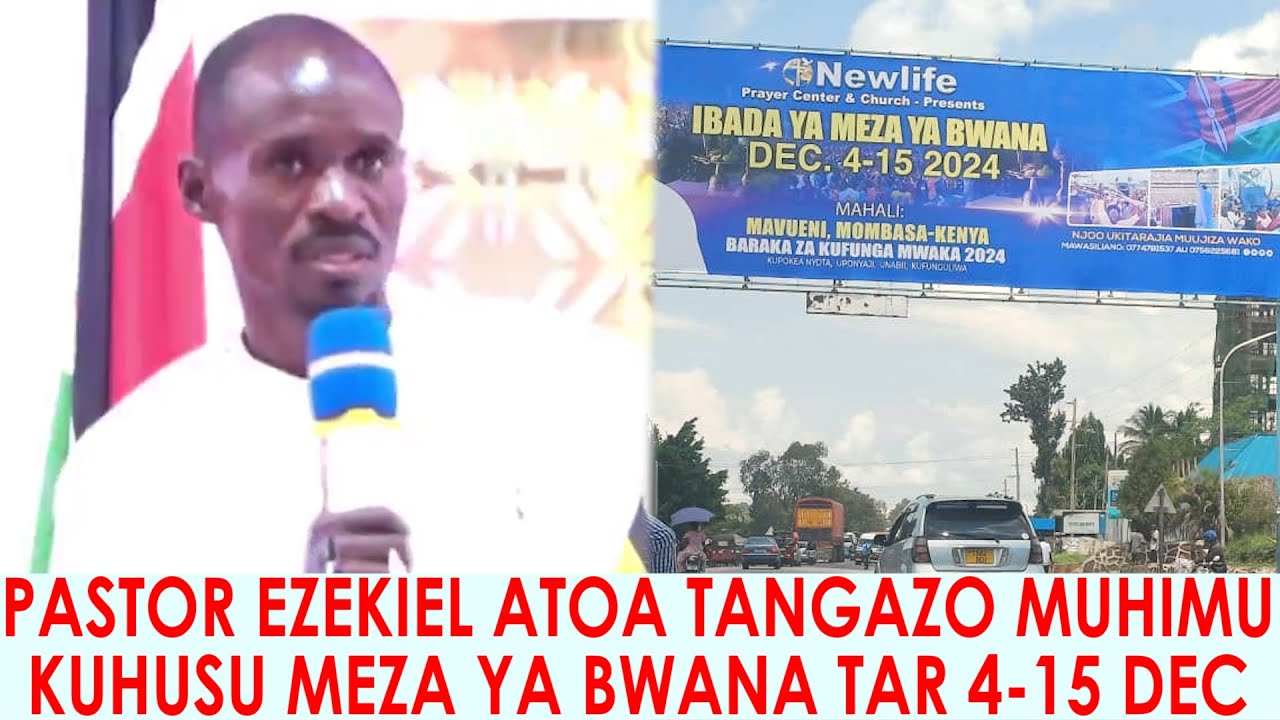 KISHINDO CHA MANDALIZI YA MEZA YA BWANA NEWLIFE CHURCH MOMBASA KENYA ...