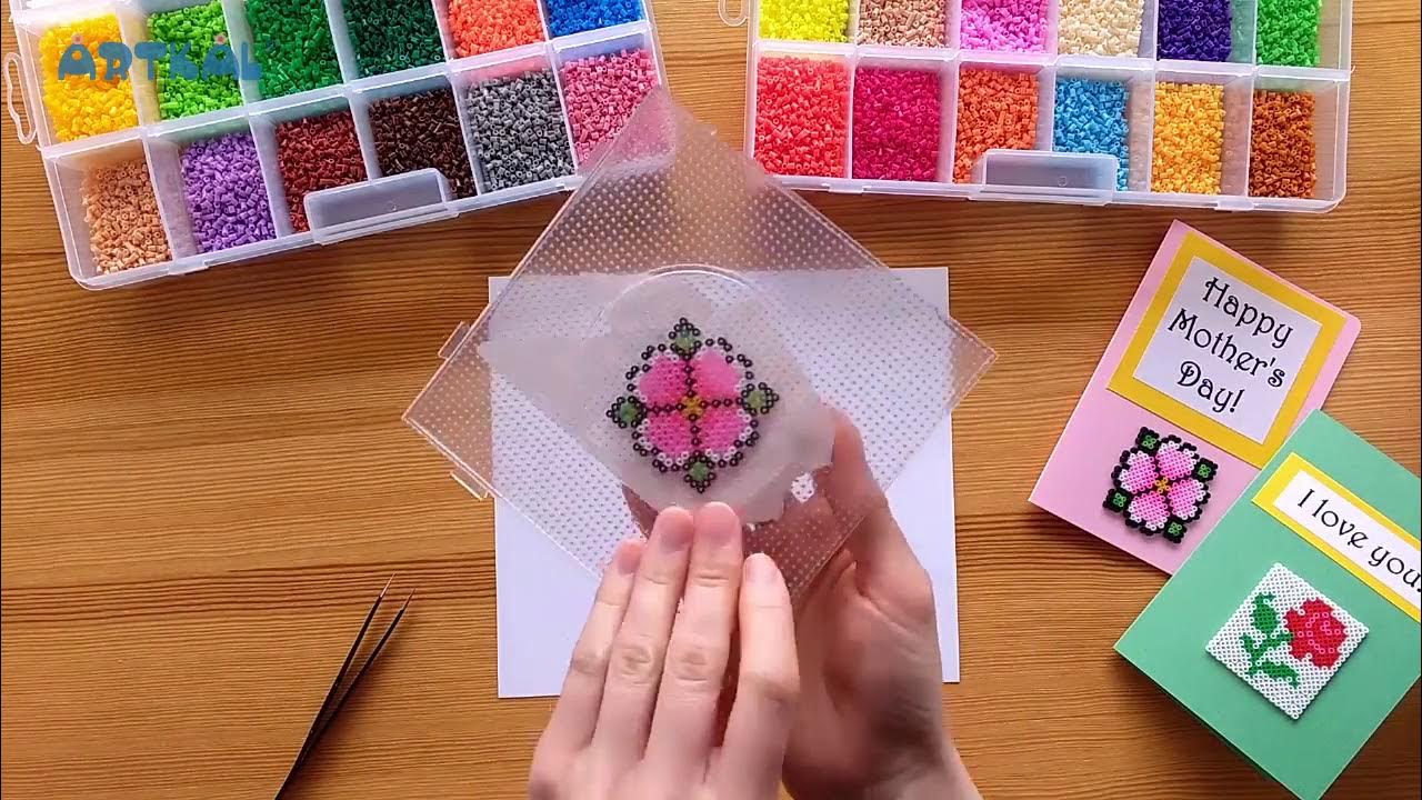 Artkal Perler Beads: DIY Mother's Day Gifts - YouTube