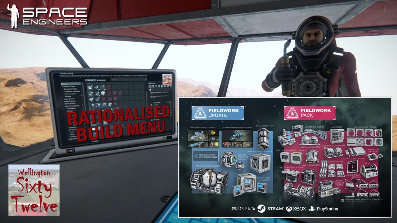 Fieldwork DLC review and live update of Rationalised Build Menu Mod ...