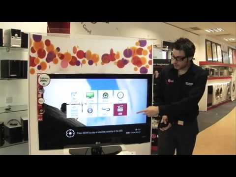 LG 2009 TVs USB Connectivity and DivX MKV HD how to - YouTube