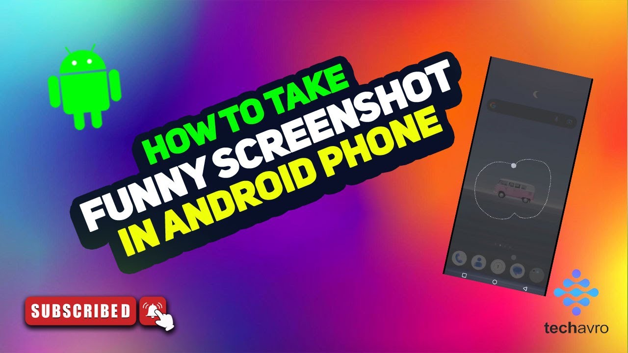 How to Take Funny Screenshot in Android Phone 2025 - YouTube