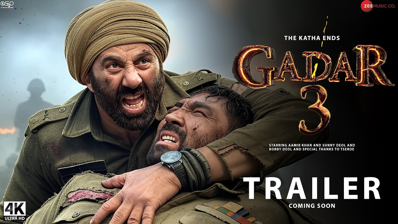 GADAR 3 : Katha Over - Trailer (2025) | Sunny Deol, Ameesha Patel ...