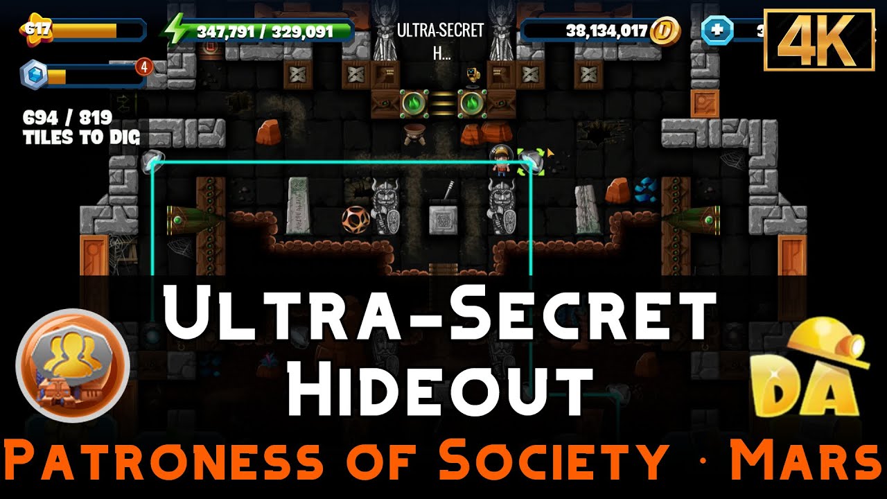 Ultra-Secret Hideout | Patroness of Society #7 | Diggy's Adventure - YouTube