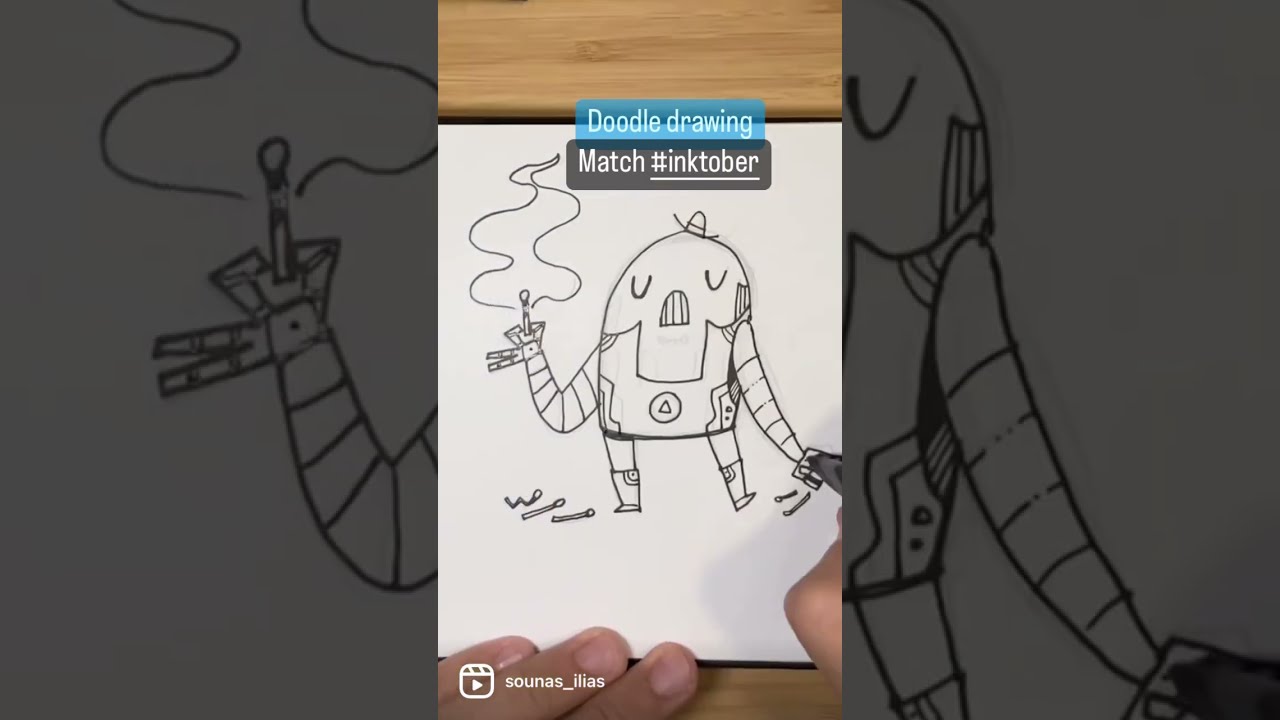 :::Doodle drawing - Match::: - YouTube