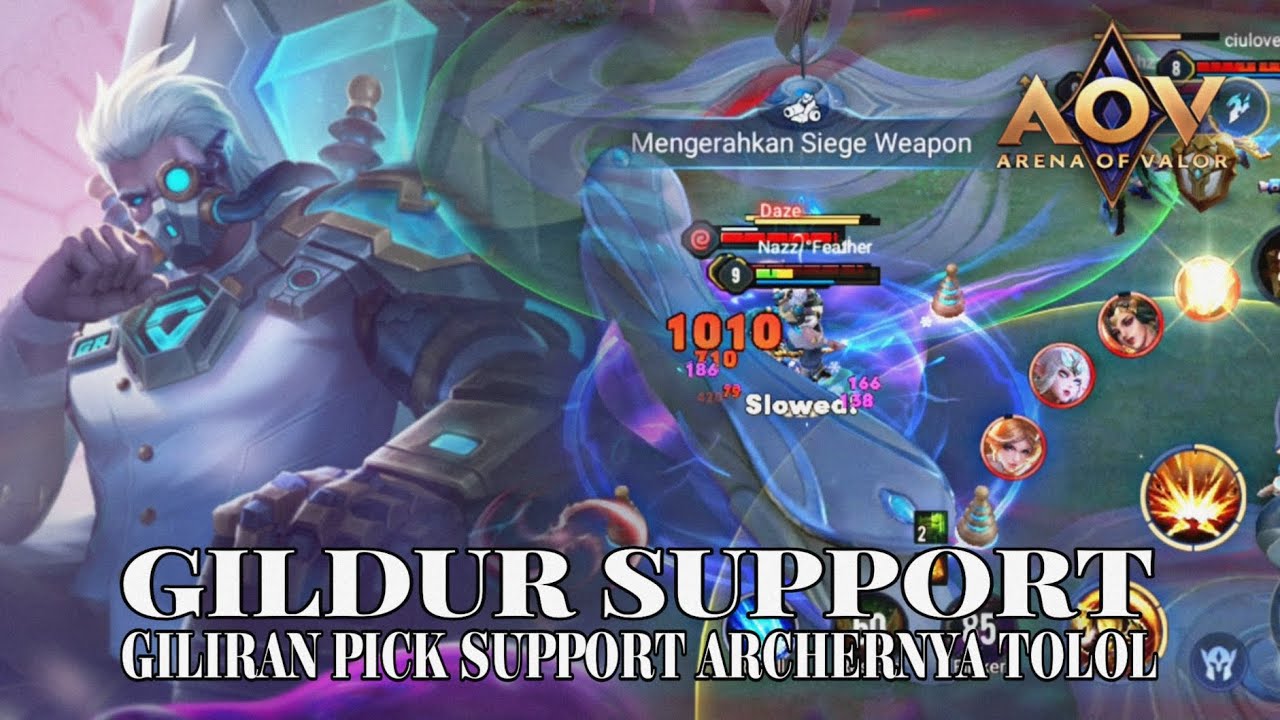 GILDUR SEMI TANK - AoV Indonesia - YouTube