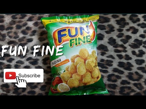 FUN FINE PUDINA FLAVOUR REVIEW ||#asmr ||#funfine ||#pudina ||# ...