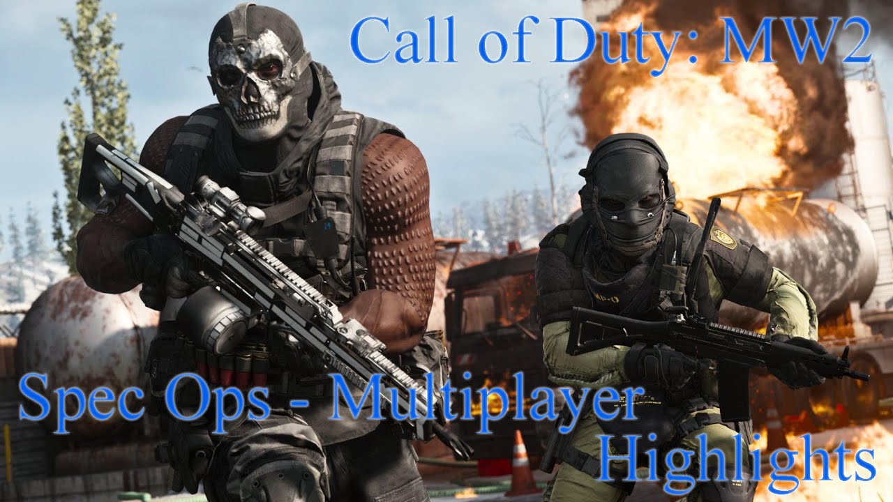 Modern Warfare 2 : Spec Ops Multiplayer - Highlights - YouTube