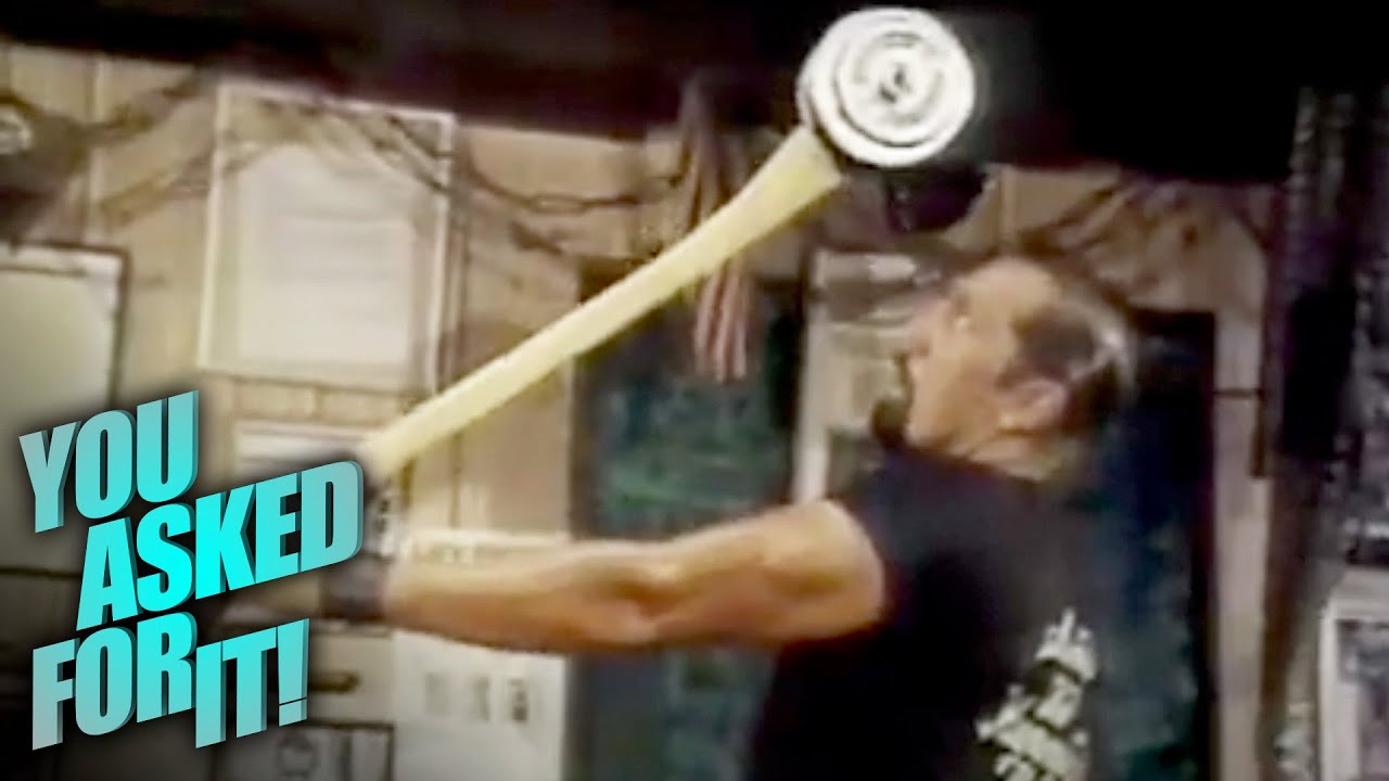 The Hammer Man & His Strongman Feats of Strength | You Asked For It ...