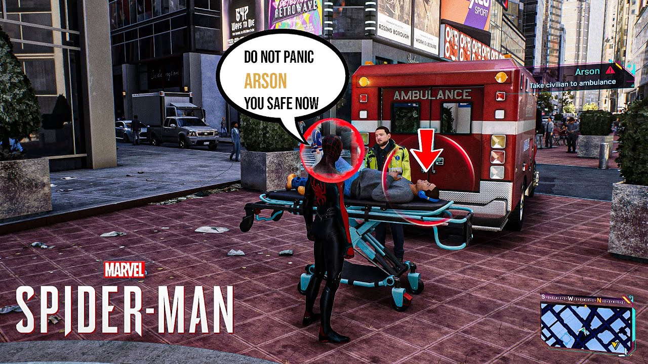 Spider-Man Saves the Day and Rescues Arson in a Fiery Showdown - YouTube