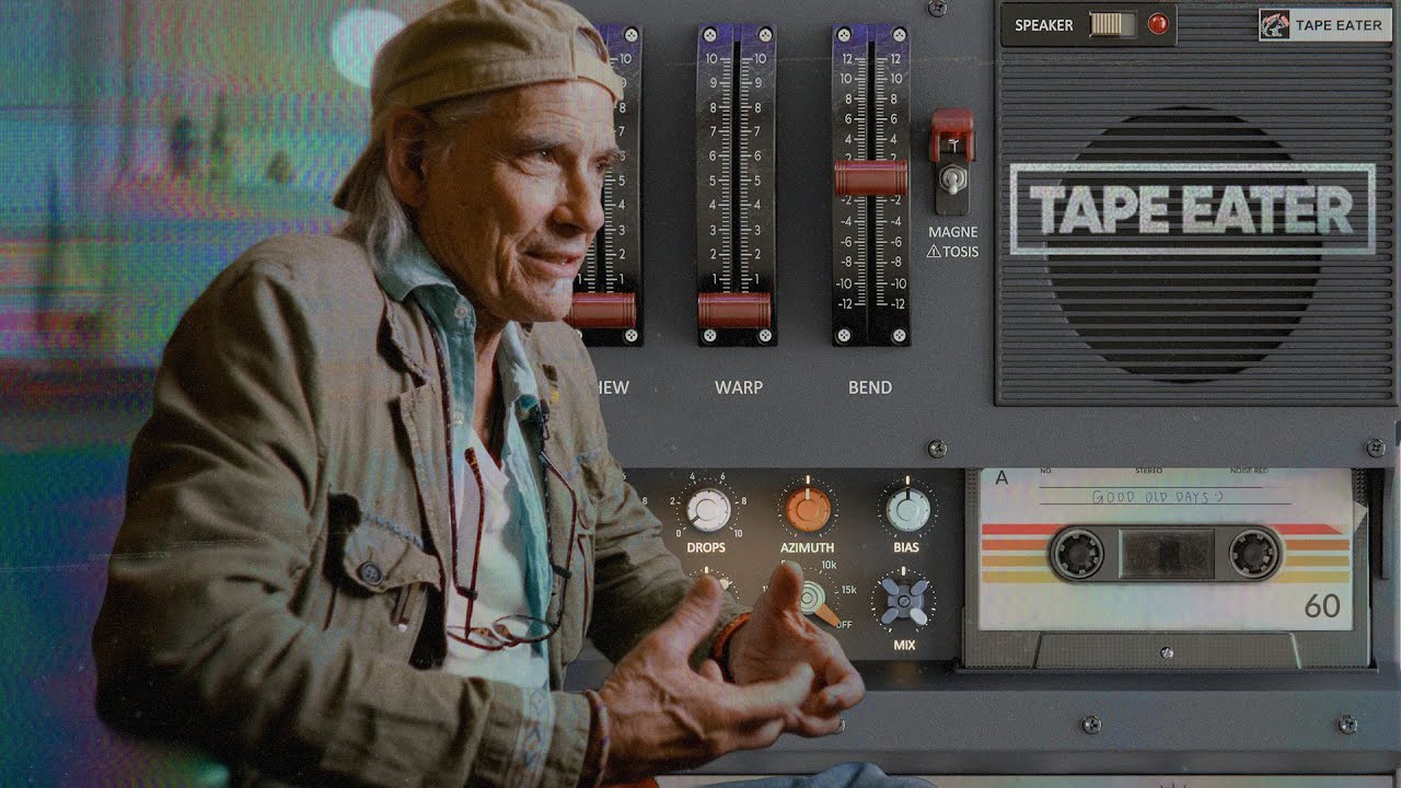 Tchad Blake presents his Tape eater plugin - YouTube