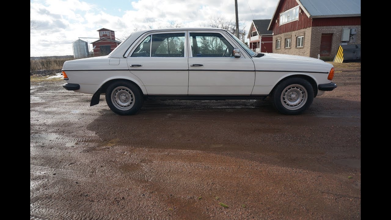 Mercedes-benz w123 300D restoration project - YouTube