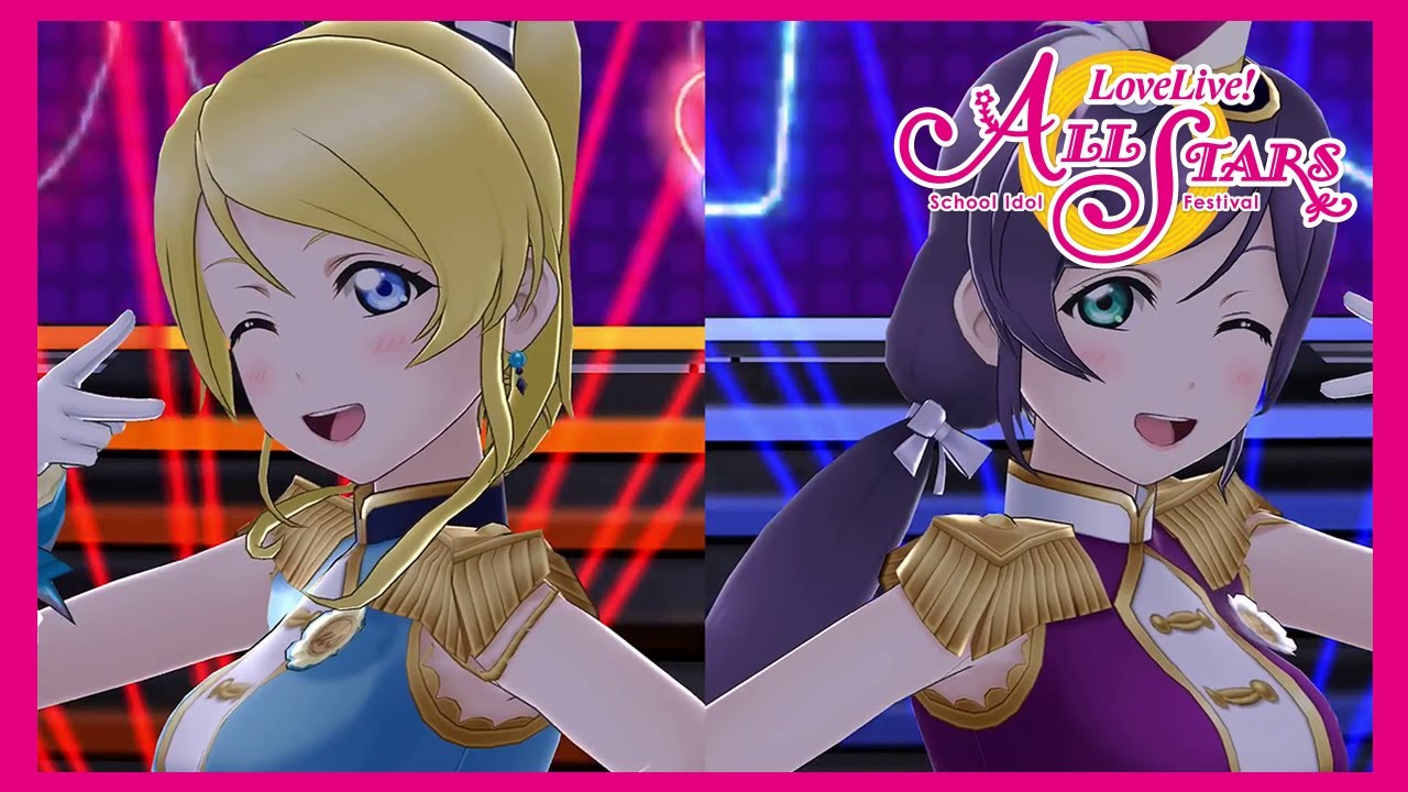 [SIFAS MV] SUPER NOVA - DiverDiva (NozoEli µ's Smile Parade Costume Set ...