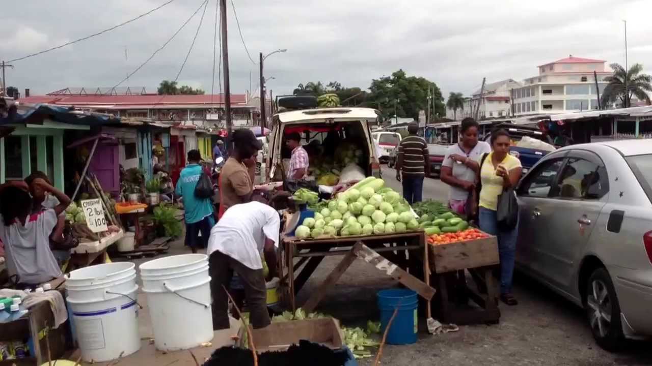 Coconut water at Bourda Market - YouTube