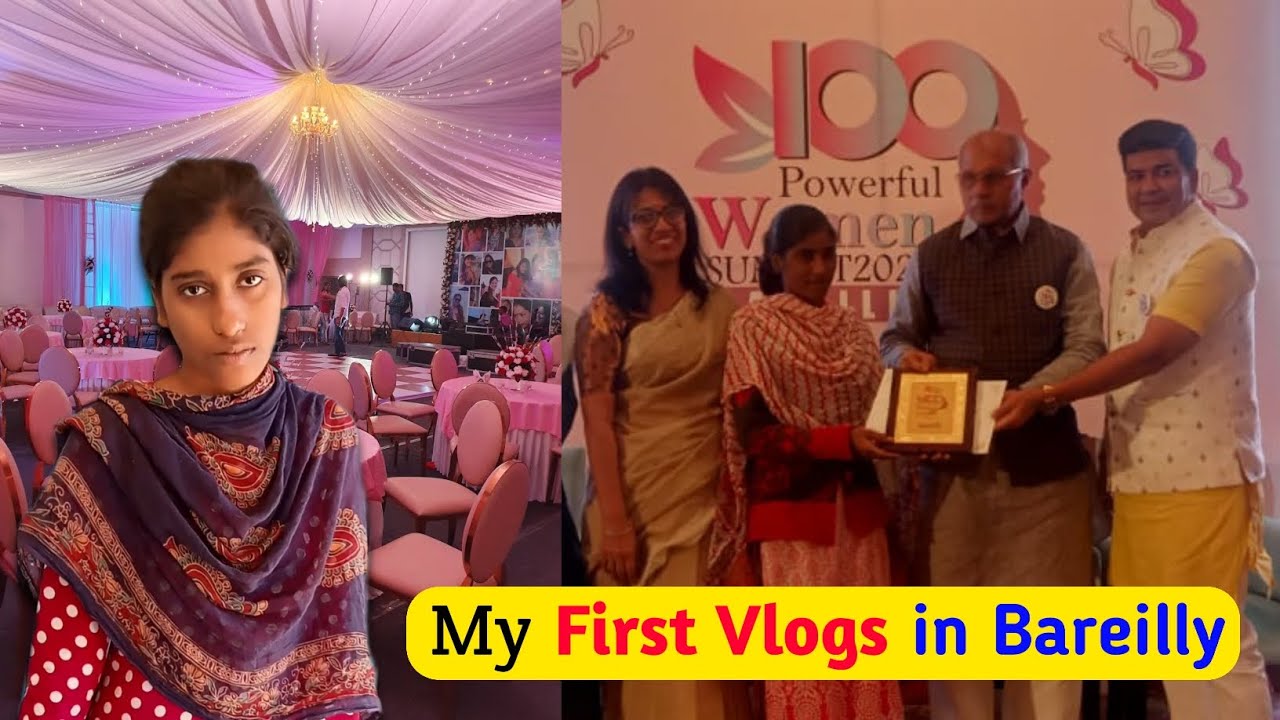 My First Vlogs // & Event in Bareilly - YouTube