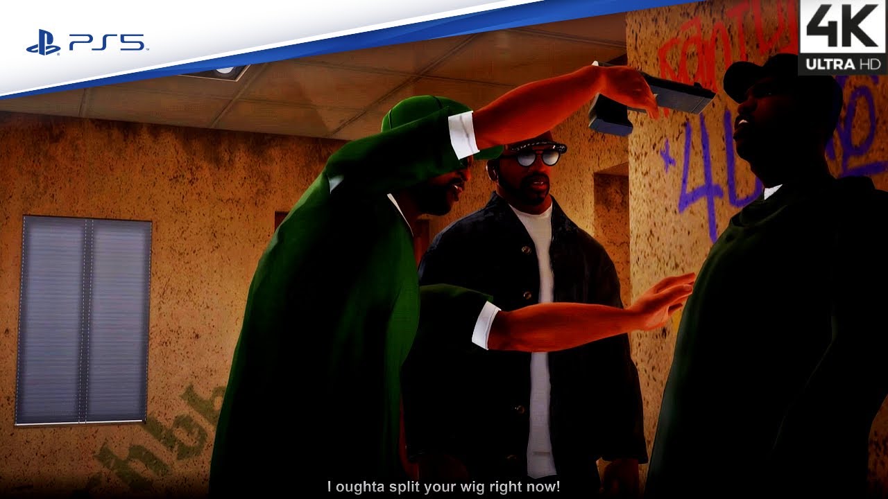 Grand Theft Auto: San Andreas The Definitive Edition PS5 4K Walkthrough ...