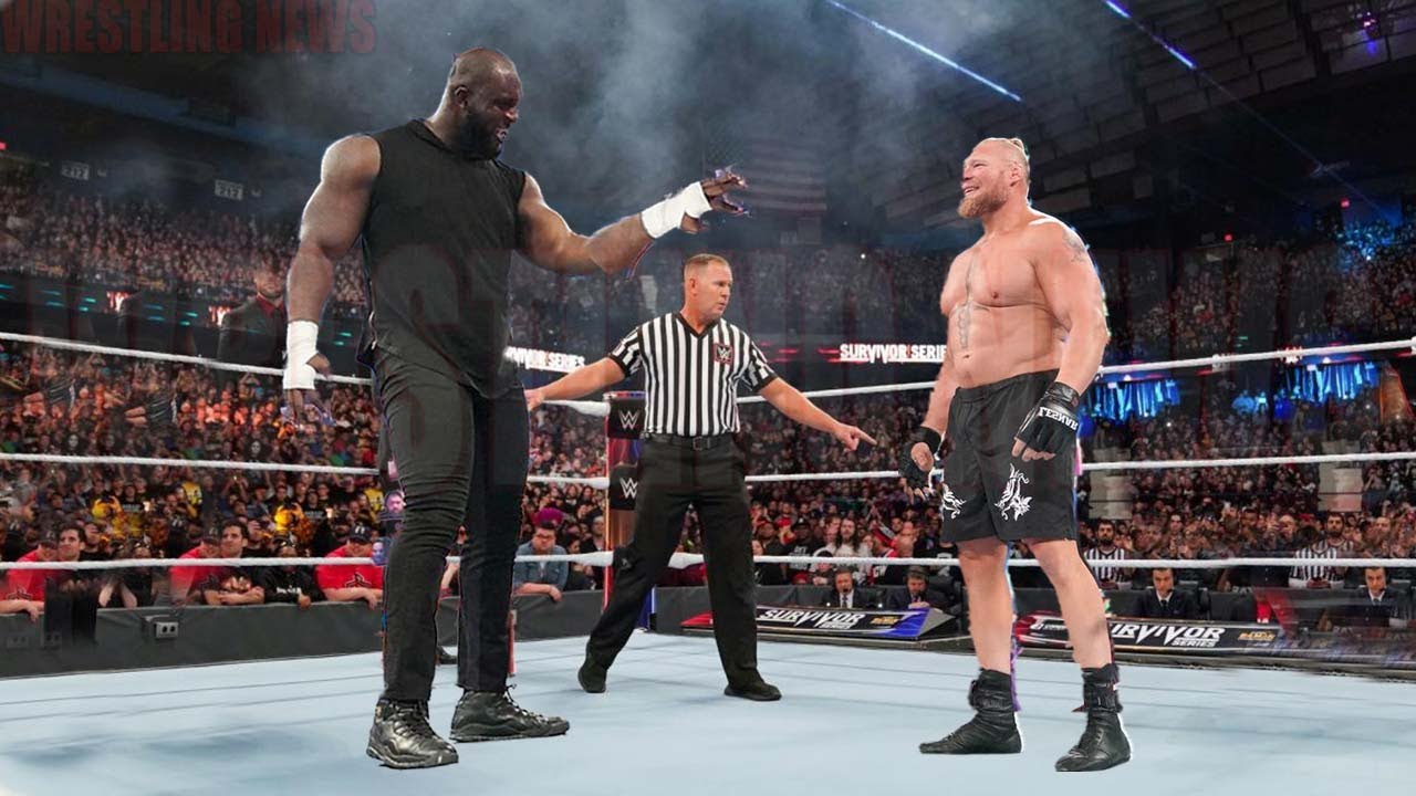 Brock Lesnar vs Omos Match Wrestling News - YouTube