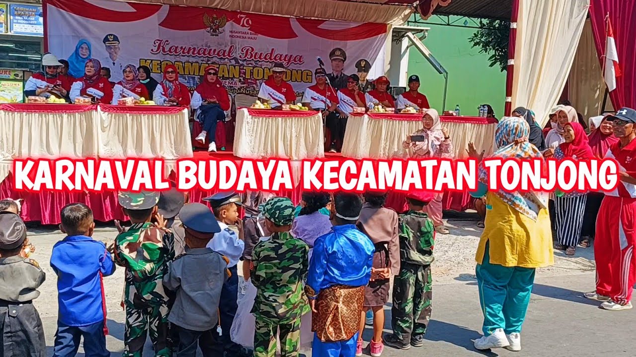 Karnaval Budaya Kecamatan Tonjong Brebes Tingkat PAUD TK SD - YouTube