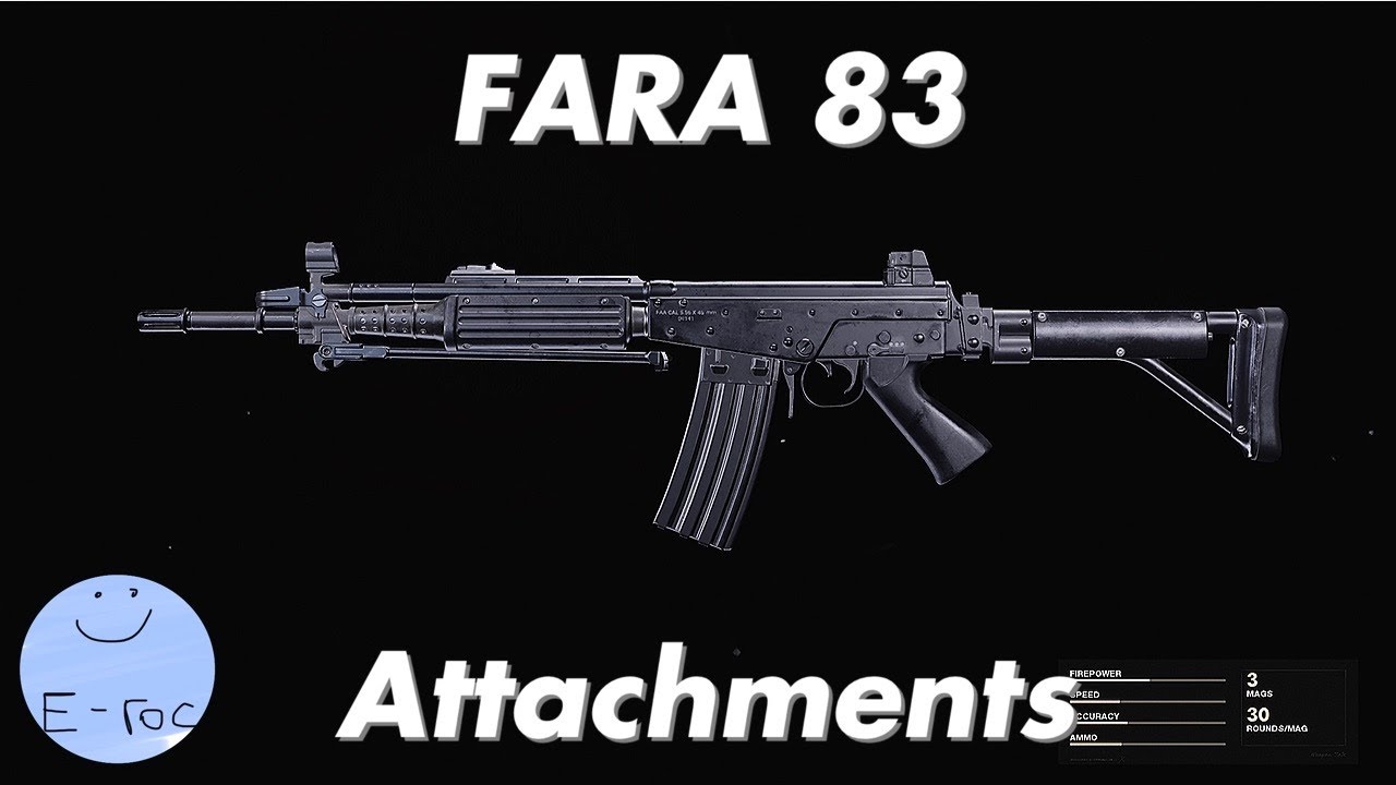 SEASON 2 Cold War® ALL FARA 83 Gunsmith Attachments Black Ops CW - YouTube