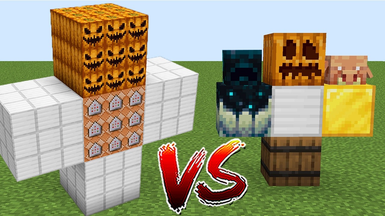 Alpha Mutant Iron Golem VS All Wardens And Piglins And Pillagers Golems ...