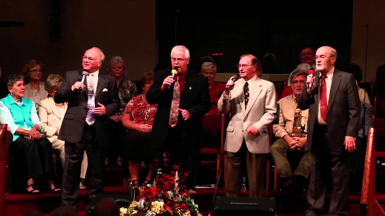 Pete Roberts, Mark Waldron, Eli Burk, and Bob Bandy, performing I Can't ...