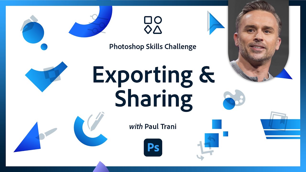 Instant Exporting & Sharing | Photoshop Skills Challenge - YouTube